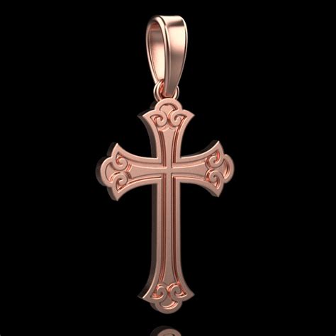 3d Printable Ornament Cross Model 1 By Shavarsh