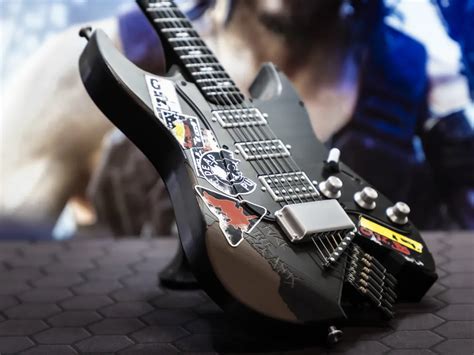 Johnny Silverhand Guitar Cyberpunk 2077 Free 3d Print Model