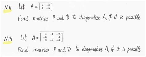 Solved NII Let A= [1 - Find matrices P and D to diagonalize | Chegg.com