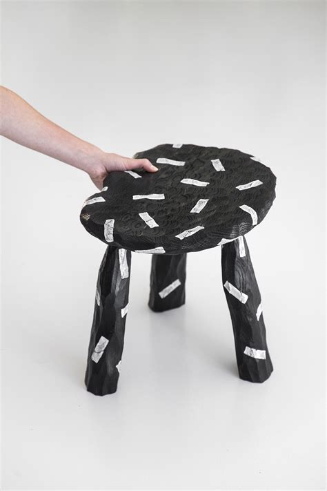 Oak Stools FerrÉol Babin