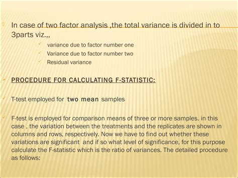 Anova And Experimental Designs Ppt