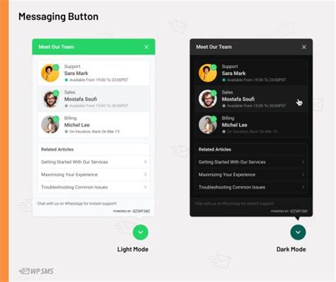 Meet Wp Smss New Messaging Button Connect With Just A Click Wp Sms