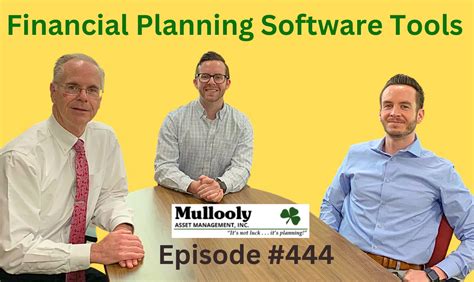 Financial Planning Software Tools Episode 444 Mullooly Asset