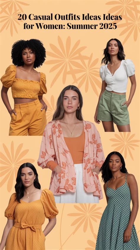 20 Casual Outfits Ideas For Women Summer 2025 Smart Cute Business