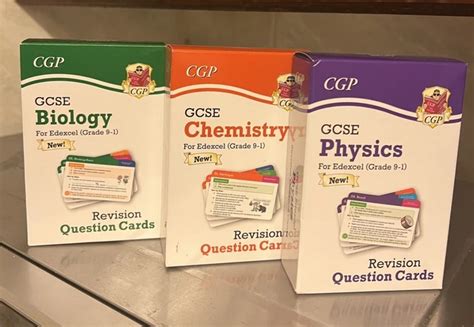 Gcse Combined Science Flashcards For Revision Question Cards Pack £19