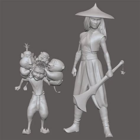 Raya And The Last Dragon On Instagram “raya And Boun Character Model Credit Raya And Boun By