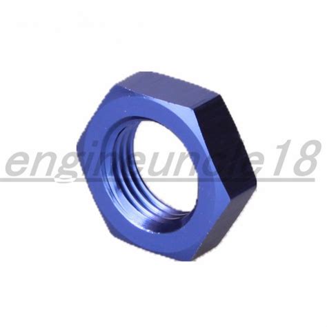 An3 An4 An6 An8 An10 An12 An16 Aluminum An Bulkhead Lock Nut Fitting