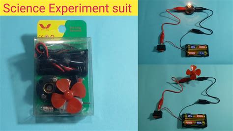 Science Experiment Suit Unboxing DIY Electric Circuit Kit Unboxing And Review Science Projects