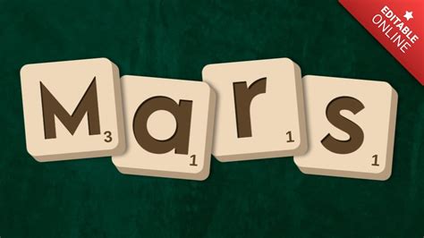 Mars Text Effect Generator