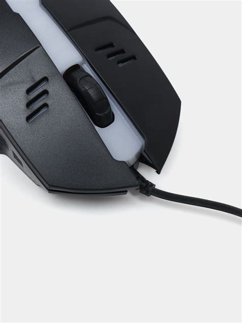 Мышь компьютерная игровая, проводная, с RGB подсветкой купить по низким ...