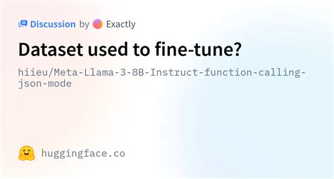 Hiieumeta Llama 3 8b Instruct Function Calling Json Mode · Dataset Used To Fine Tune