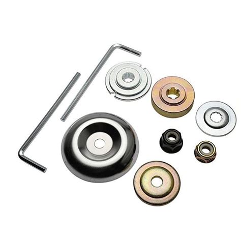 Ana 9pcs Lawn Mower Blade Adapter Kit Lawn Mower Accessory Maintenance