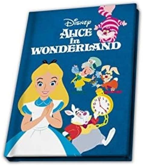 Disney Alice In Wonderland Notebook A5 Planet Fantasy