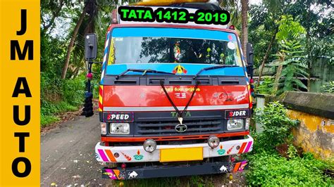 Only 42 000 Km Ran Tata 1412 6 Wheel Truck For Sale 2019 Bs4 Jm