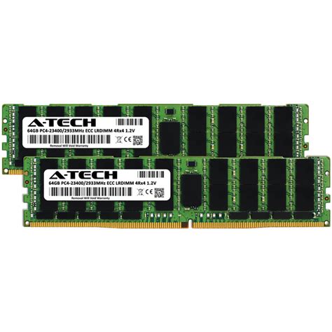 Asrock Rack Ep2c612d16hm 2t Memory Ram 128gb Kit 2x64gb 4rx4 Ddr4