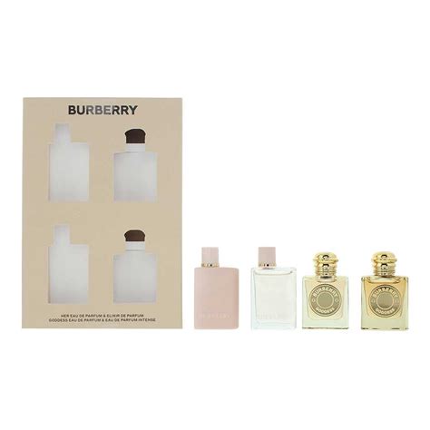 Burberry Her T Set 4 Mini Fragrances Fast Uk Delivery Welzo