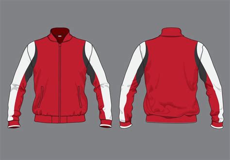 Jacket Template Vector Art Icons And Graphics For Free Download