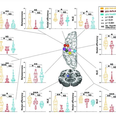 Differences In Nodal Topological Properties Of The Sensorimotor Download Scientific Diagram