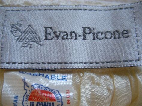 Evan Picone 70s80s Retro Levis Clothing Label Vintage Gap Labels