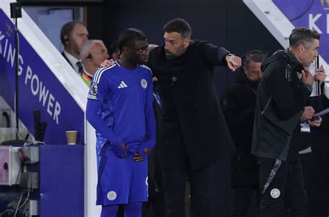 Jeremy Monga Forced To Wear Different Leicester Shirt And Is 23 Years Younger Than Vardy