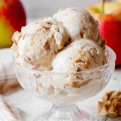 Apple Pie Ice Cream Easy And Delicious Recipe 5 Steps Sabores Recetas