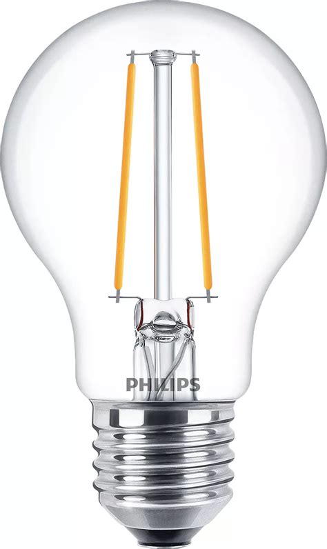 LED Bohlam Filamen Bening 40W A60 E27 8718699623098 Philips Lighting