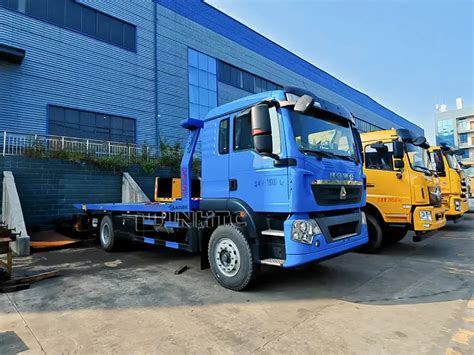 10 Ton Tow Truck Flatbed Trailer Road Rescue Vehicle For Sale