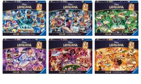 Disney Lorcana Puzzle Lorcana 1000 Piezas 6 Versiones Card Crack