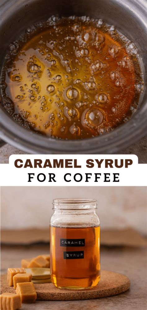 The Best Homamde Caramel Syrup For Coffee Recipe Lifestyle Of A Foodie