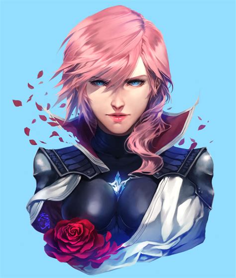 Lightning Farron Final Fantasy And 1 More Drawn By Shiyuushiyu