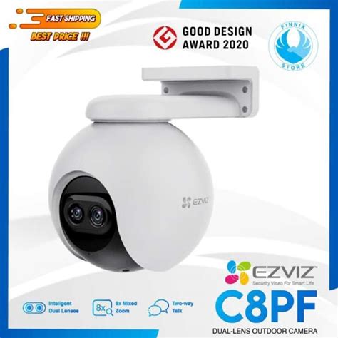 Promo Ezviz C8pf 1080p Cctv Ptz Outdoor Ip Camera Dual Lens Garansi Resmi Diskon 23 Di Seller