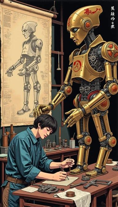 Free Automaton Workshop Scene Photo Automaton Craftsman Workshop Download At Stockcake