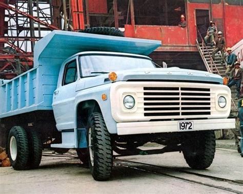 1972 Ford F600 Dump Truck Classic Ford Trucks Ford Pickup Trucks