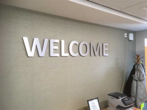 Exterior Aluminum Lettering Aluminum Letters And Signs Brushed Or