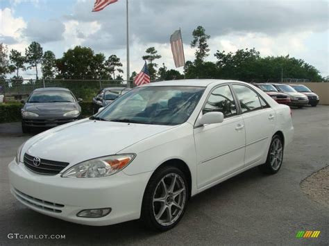 2003 Super White Toyota Camry Xle 20015085 Photo 8