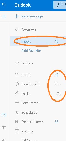 xaml how to create list view with side count like mail stack overflow