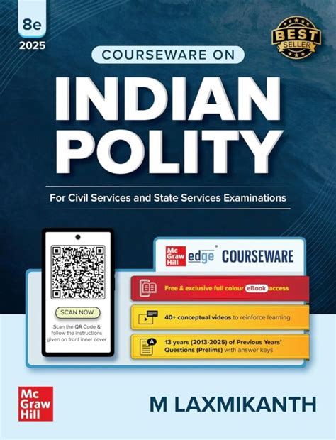 Indian Polity Courseware English 8th Edition M