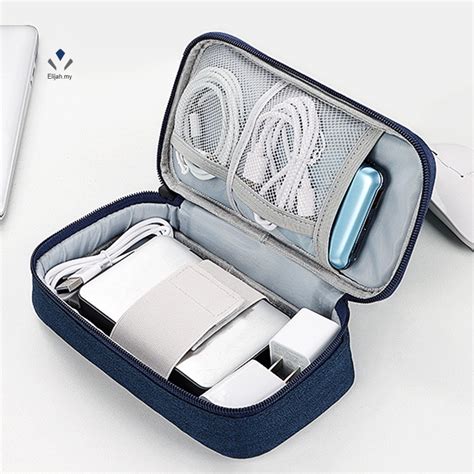 Travel Protective Carrying Storage Bag Hard Disk Data Cable Storage Case For USB Drives