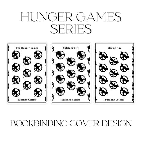 Hunger Games Bookbinding Cover Design Png File Catching Fire