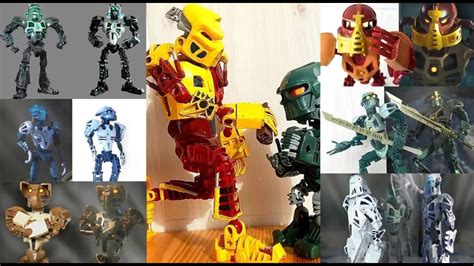 Eng All The Toa Metru Bionicle Lego Moc Voice Acting From The