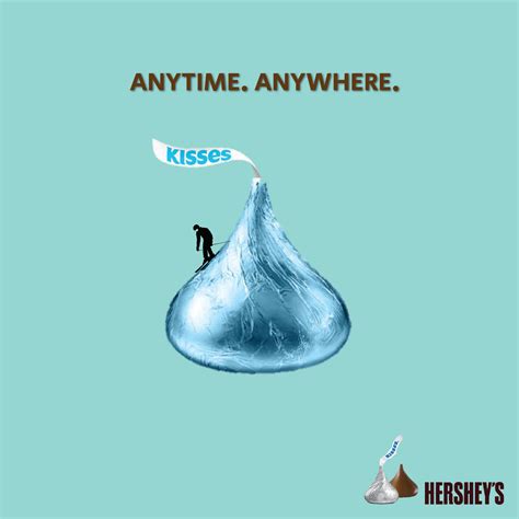 Hershey Hersheys Anytime Anywhere • Ads Of The World™ Part Of The