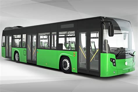 Local 12m Passenger Bus 12m City Bus Hexagon Studio