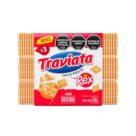 Galletitas Traviata Saladas Rex 288g Jumbo