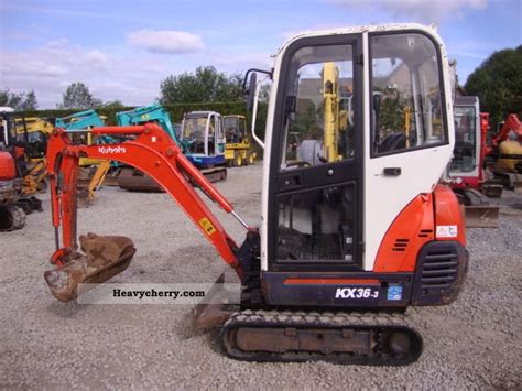 Kubota Kx36 3 2006 Minikompact Digger Construction Equipment Photo And