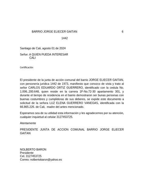 Certificacion Impec Carlos Pdf