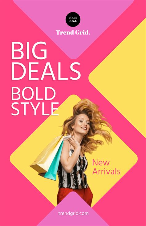 Free Electronics Store Poster Template To Edit Online