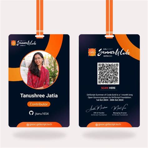 Tanushree Jatia On Linkedin Gssoc2024 Opensource Girlscript Coding Techcommunity Contributor