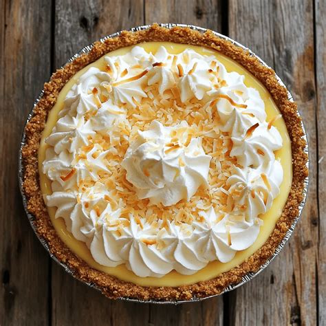 Tropical Coconut Cream Pie Delight Recipe Chef Taling