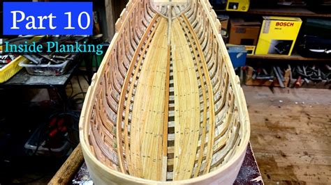 How to Build Ship Model, Part 10 || Inside Planking - YouTube