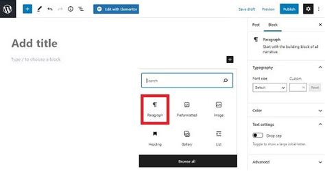 How To Add Drop Caps In WordPress Blog Post My Blog Master